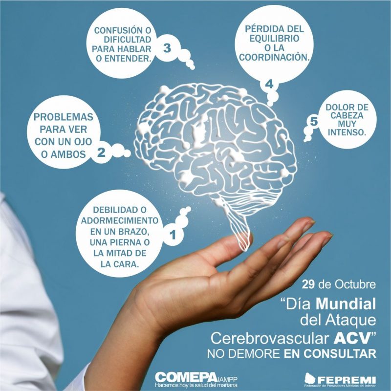 Día Mundial del Ataque cerebrovascular ACV. – COMEPA